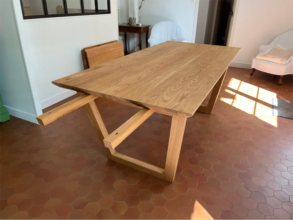 Table En Chene Massif Avec Rallonges